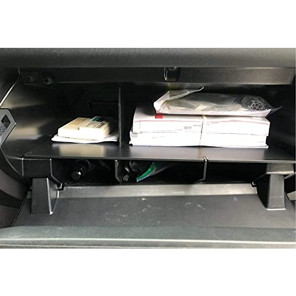 EDBETOS 3rd Gen Tacoma Accessories for Toyota Tacoma 2016 2017 2018 2019 2020 2021 2022 Center Console Organizer Tray and Glove Box Organizer Armrest Interlock Secondary Storage ABS Material