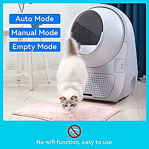 CATLINK Self Cleaning Cat Litter Box, Automatic Cat Litter Box, Double Odor Removal, Cat Robot Litter Box for Cats from 3.3 pounds to 22 pounds (Young Version)