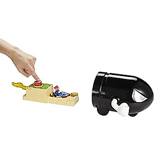 Hot Wheels Mario Kart Bullet Bill Launcher and Mario Kart Vehicle By Hot Wheels for Kids Ages 4, 5, 6, 7, 8