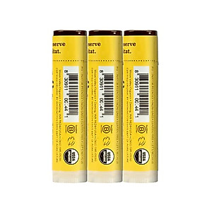 Beeswax Lip Balm, Sweet Honey, Moon Valley Organics, Organic Ingredients, for Lips and Cuticles, Moisturizing, Three Pack Bundle