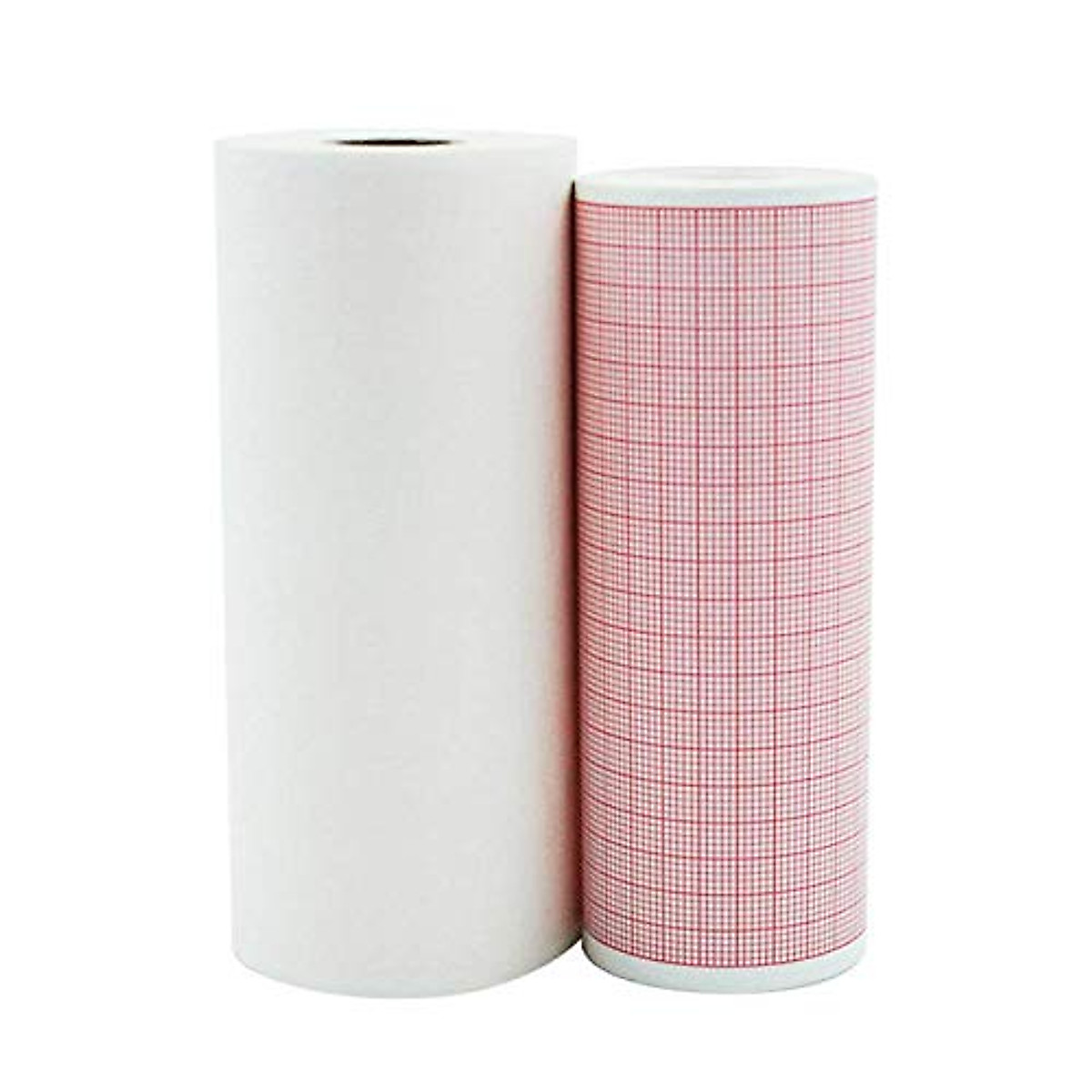 10 Rolls Thermal ECG Print Paper EKG Recording Chart Papers For 3-Channel ECG Machine and Patient Monitor Fit ECG300G - Width:3"(80mm) Length:65ft(20m)