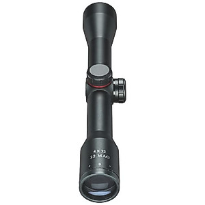 Simmons Truplex .22 Mag 4x32 Riflescope, Rimfire Rifle Scope with TrueZero Adjustment System and Rings Included, Low Caliber and Airsoft Riflescope