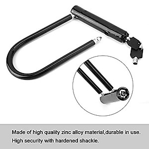 Convenient Bike Lock Bike Anti-Theft Lock Security U-Lock Safety Lock for Motorcycle for Bike