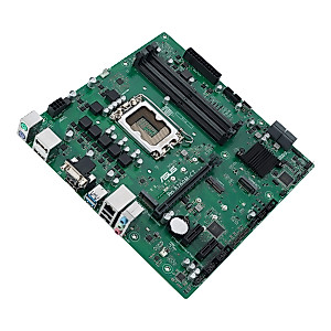 ASUS Pro B760M-CT-CSM Intel LGA1700(13th&12th Gen)mATX commercial motherboard,DDR5,PCIe 4.0,2xM.2 PCIe 4.0 slots,front USB 3.2 Gen 1 Type-C,D-Sub,TPM IC onboard,Q-LED Core,Mono-out header,SMBUS header