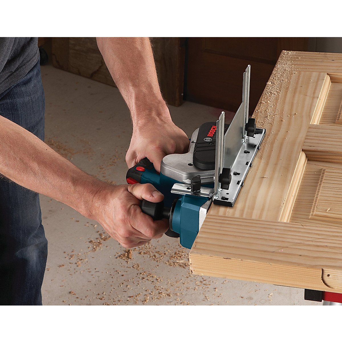 Bosch PL1632-RT 120V 6.5 Amp 3-1/4 In. Corded Planer (Renewed)