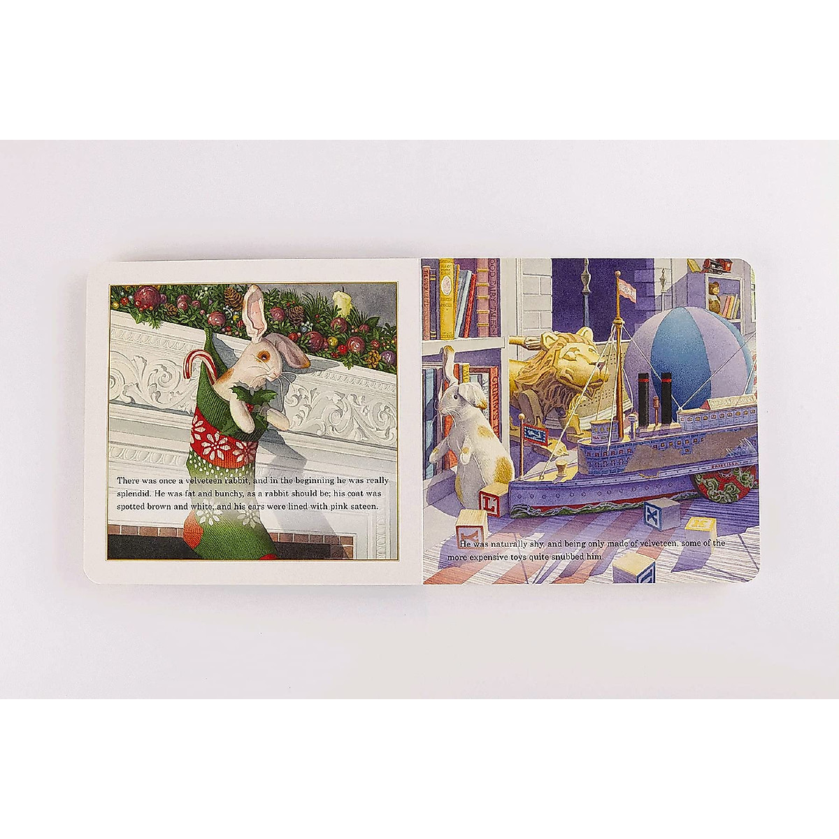 The Velveteen Rabbit Plush Gift Set: The Classic Edition Board Book + Plush Stuffed Animal Toy Rabbit Gift Set (The Classic Tale of a Stuffed Animal Come to Life)