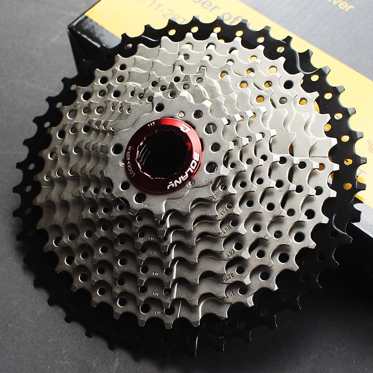 10 Speed Cassette 11-42T MTB Cassette 10 Speed Fit for Mountain Bike, Road Bicycle, MTB, BMX, SRAM, Shimano