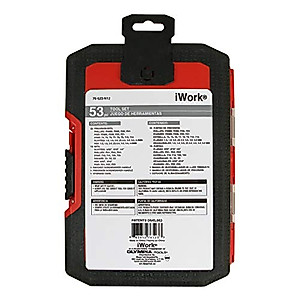Olympia Tools iWork Tool Set, 76-523-N12, 53 Piece