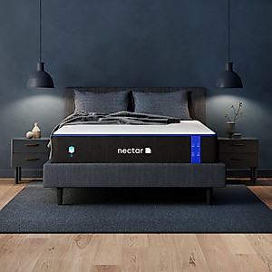 Nectar Full Mattress - 365 Night Home Trial - Gel Memory Foam Mattress - CertiPUR-US Certified Foams - Forever Warranty
