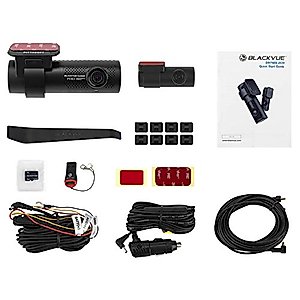 BlackVue DR750X-2CH with 32GB microSD Card | Full HD Cloud Dashcam | Built-in Wi-Fi, GPS, Parking Mode Voltage Monitor | LTE via Optional CM100 LTE Module