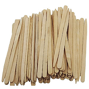 Spa Stix 400 Count Small Wax Wooden Spatulas Applicator Sticks for Hair Eyebrow Removal.