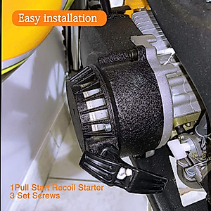 Pull Start Recoil Starter for 2 Stroke 47cc 49cc 50cc SYX Moto Holeshot Apex Coolster QG-50 SSR SX50A Apollo KXD E-Start X-Pro Highper KXD18 Pit Dirt Bike Cagllari Cag Pocket Bike ATV Quad
