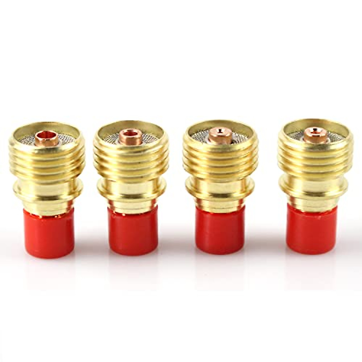 TIANLYLIN 21pcs #12 Glass Cup Kit Stubby Collets Body Gas Lens Welding Accessories For Wp-9/20/25 Tig Welding Torch 3/32"