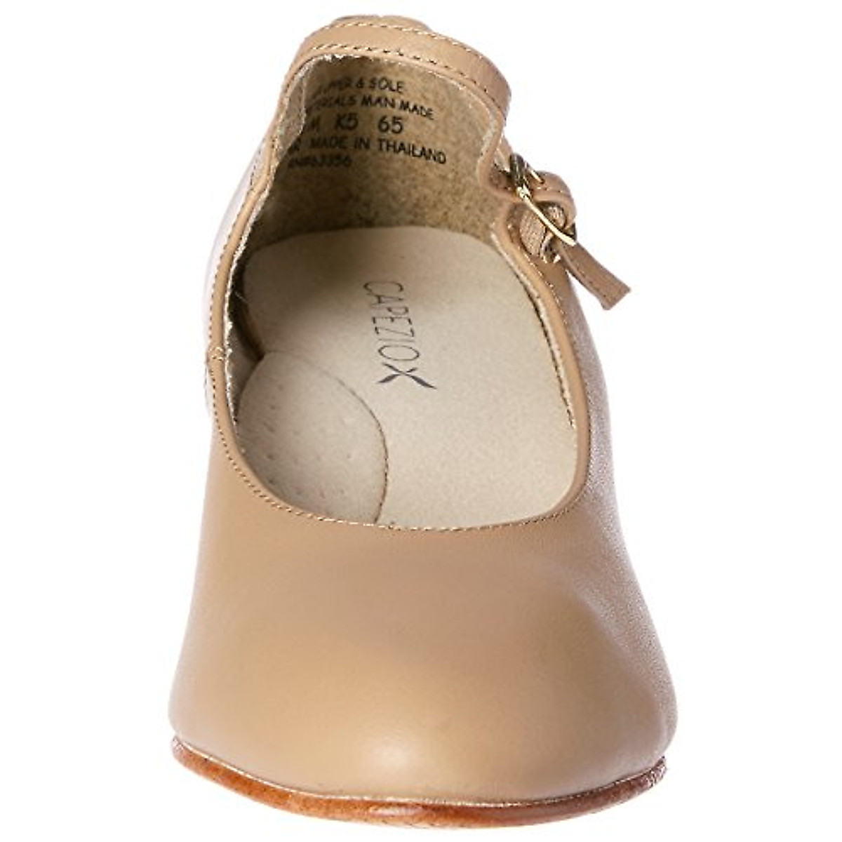 Capezio womens 2" Student Footlight Character Dance Shoe, Caramel, 7 Wide US
