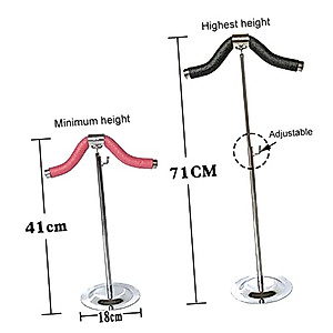 Cabilock Clothes Rack 2pcs Little Display Metal Hanger Kids Rack Boy Store Stainless Clothes Stand Child Dress Children Showing Storage Steel Support Girl Clothing Child Dress Stand