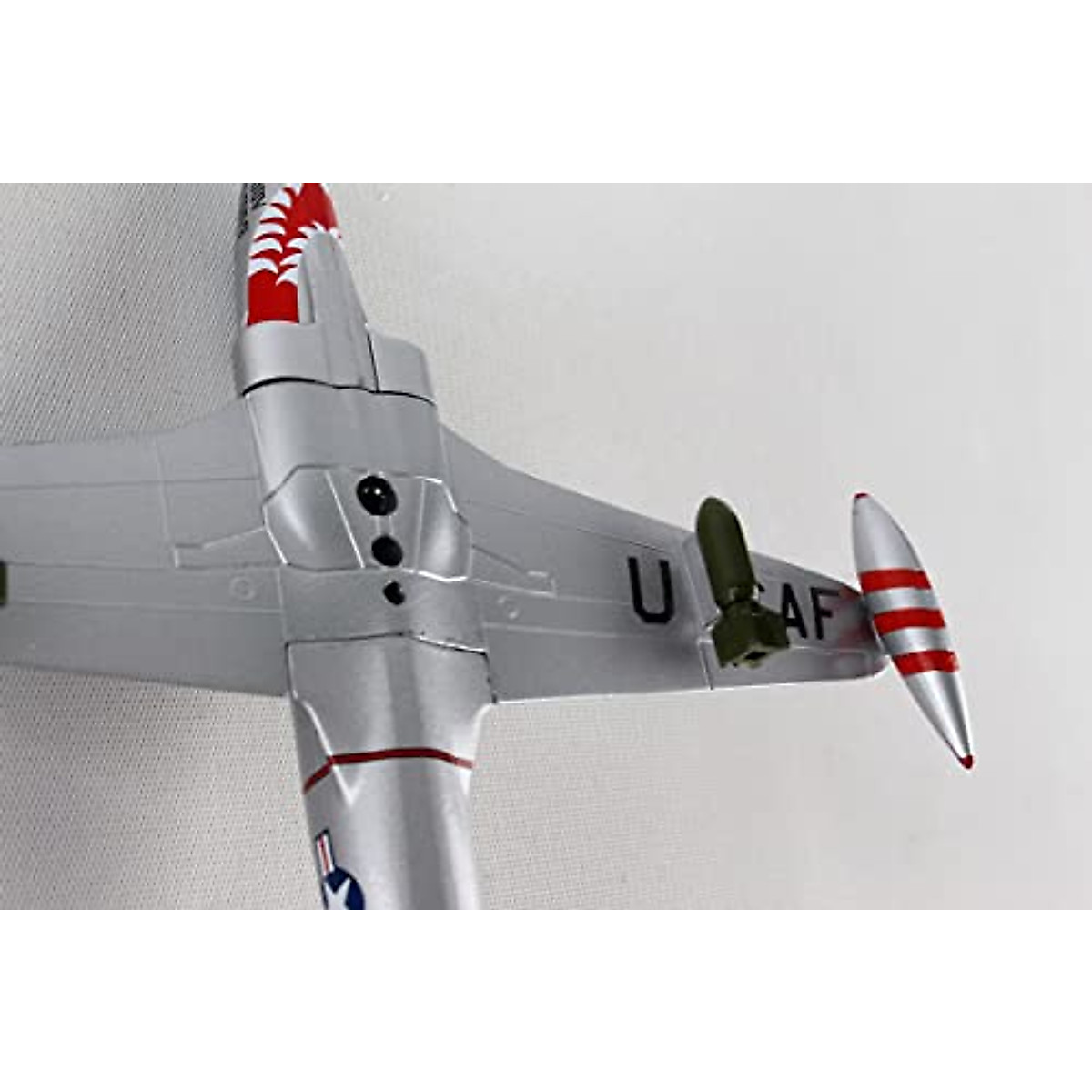 Daron Postage Stamp F-80 Shooting Star Evil Eye Fleagle/Miss Barbara Ann 1/96 Scale, Silver