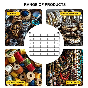 JODOUEEIR 2 pack thread holder wall mount，54 spools sewing thread organizer，sewing thread storage，thread rack，spool thread holder，thread organizers and storage，thread spool organizer，Black