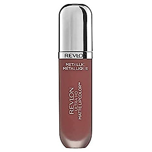 Revlon Ultra HD Metallic Matte Liquid Lipcolor, Liquid Lipstick, Gleam