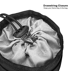 Sahoo Bike Cup Holder - Universal Insulated Velcro Bike Handlebar Water Bottle Drink Cup Holder with Cord Lock for Bike, Boat, Scooter, Bicycle Cup Holder for UTV/ATV, Walker, Golf Cart and Beach