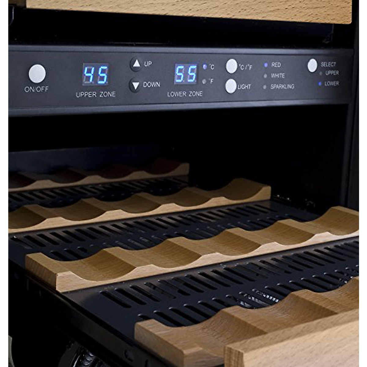 Allavino VSWR30-2BR20 Wine Refrigerator, 30 Bottle, Black