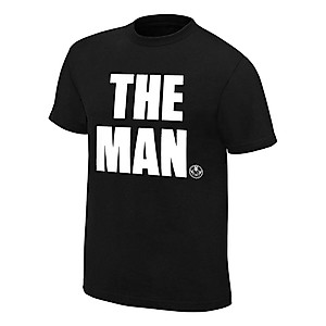 WWE Becky Lynch The Man T-Shirt Black Large