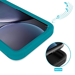 Asuwish Phone Case for OnePlus Nord N20 5G with Tempered Glass Screen Protector Cover and Stand Hybrid Rugged Cell Mobile Accessories One Plus N 20 G5 1 Plus 20N 1plus One+ 1+ N205GWomen Men Teal