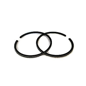 2 pcs Boat Motor Made in Japan Piston Ring Rings Set 350-00011 803678A1 For Tohatsu Nissan Mercury Mercruiser Quicksilver Outboard M NS 18HP 60MM STD 2-stroke Marine Engine