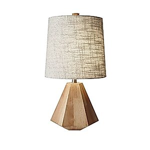 Adesso 1508-12 Table-Lamps, Natural Birch Wood