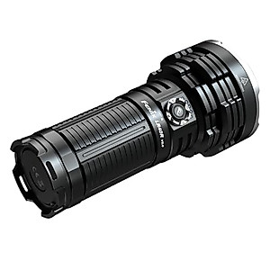 Fenix LR40R V2.0 15,000 Lumen Super Bright Flashlight, USB-C Fast Charging Rechargeable Long Throw Searchlight with Floodlight and Spotlight and Lumentac Organizer