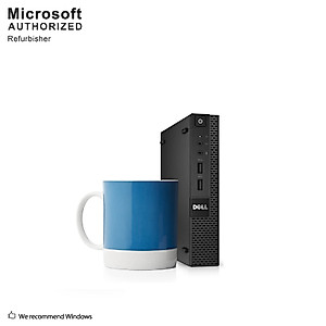 Dell Optiplex 9020 Ultra Small Tiny Desktop Micro Computer PC (Intel Core i5-4570T, 16GB Ram, 1000GB(1TB) Solid State SSD, WiFi, Bluetooth, HDMI Win 10 Pro (Renewed)