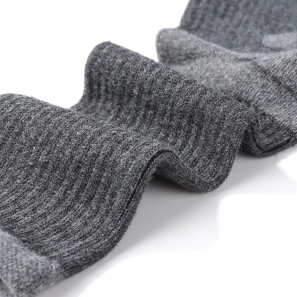 Finloyd Anti Sweat and Smell Socks Pack, Crew thermal sock for Outdoor Activities Socks, Boot Sock., Black - Grey