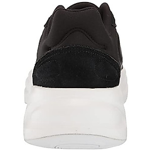 adidas Men's Ozelle Running Shoe, Black/Black/Grey, 11