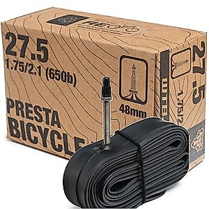 WTB Presta 27.5 Mountain Bike Tube | 27.5 x 1.75-2.1 48mm Valve | Mountain Bike Inner Tube for 27.5 Bikes, Durable While Lightweight