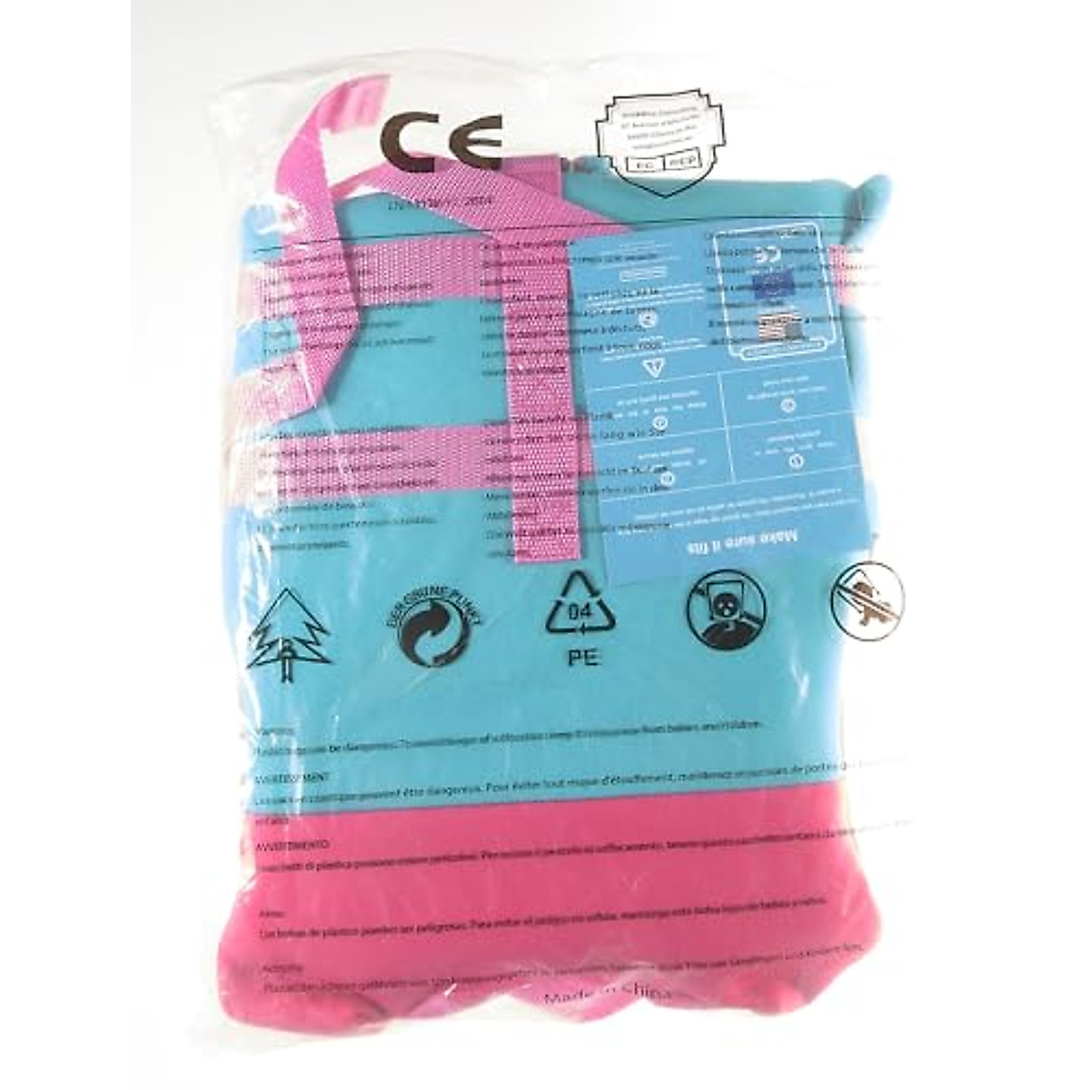 Zeraty Toddler Swim Vest Neoprene Kids Float Jacket Swimming Aid for Children with Adjustable Safety Strap Age 2-9+ Years/36-88Lbs