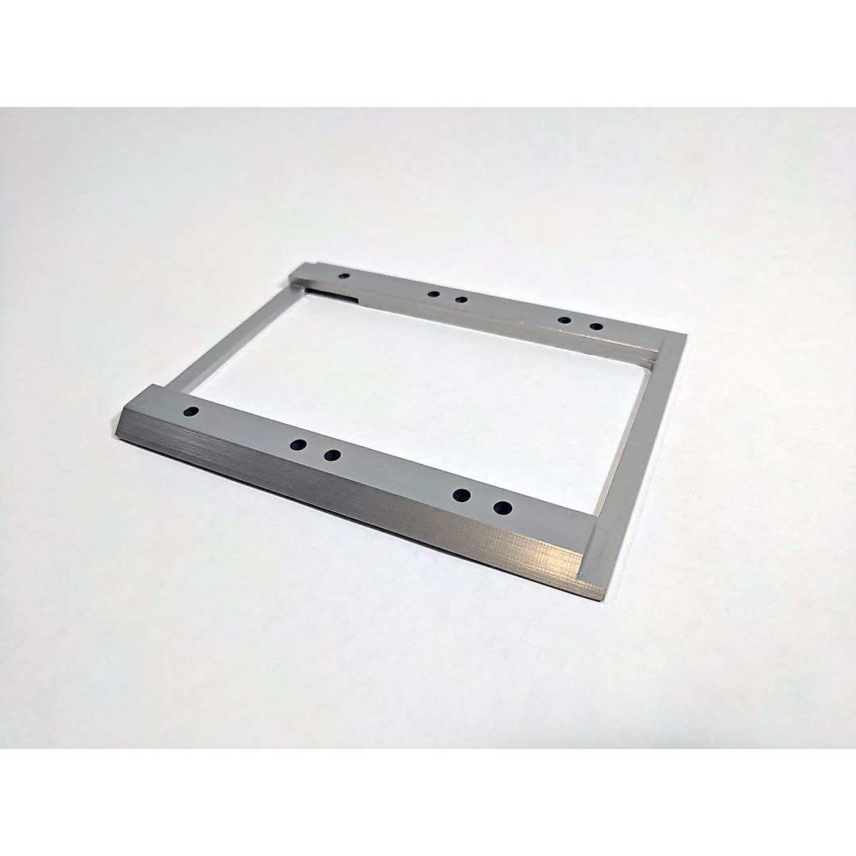 Professional Wall Mount for Raspberry Pi Touchscreen (Black Anodized Aluminum)