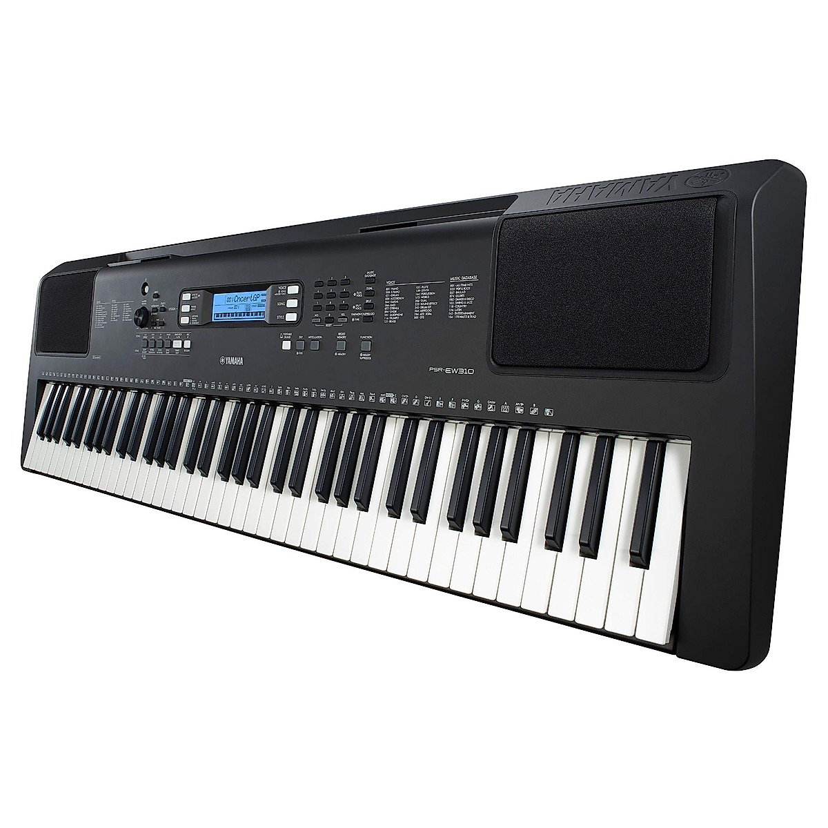 Yamaha PSR-EW310 EPS 76-Key Educational Keyboard Pack with Power Supply, X-Style Stand, Headphones, USB Cable, and Instructional Software, YAM PSREW310