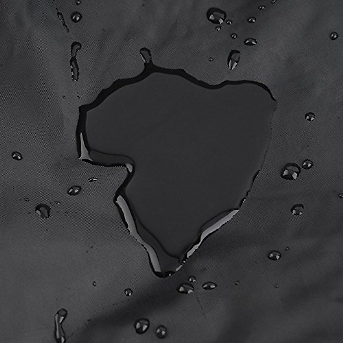 Librao 24" Dx48 H Chiminea Cover Patio Outdoor Waterproof Weatherproof Chimney Fire Pit Heater Cover Protective Garden Heater UV Cover