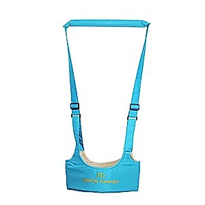 YESTIC Adjustable Baby Walking Harness Toddler Harness Assistant Belt for Learning Walk Easy-to-Wear Walking Learning Helper for Boys Girls. (Blue)