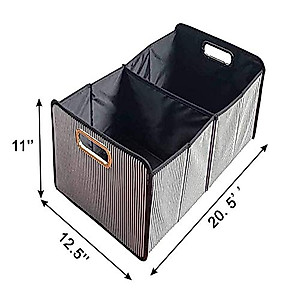 Shonpy Folding Organizer Box Multi-use for car Portable Large Capacity (12.5Wx20.5L*11H)