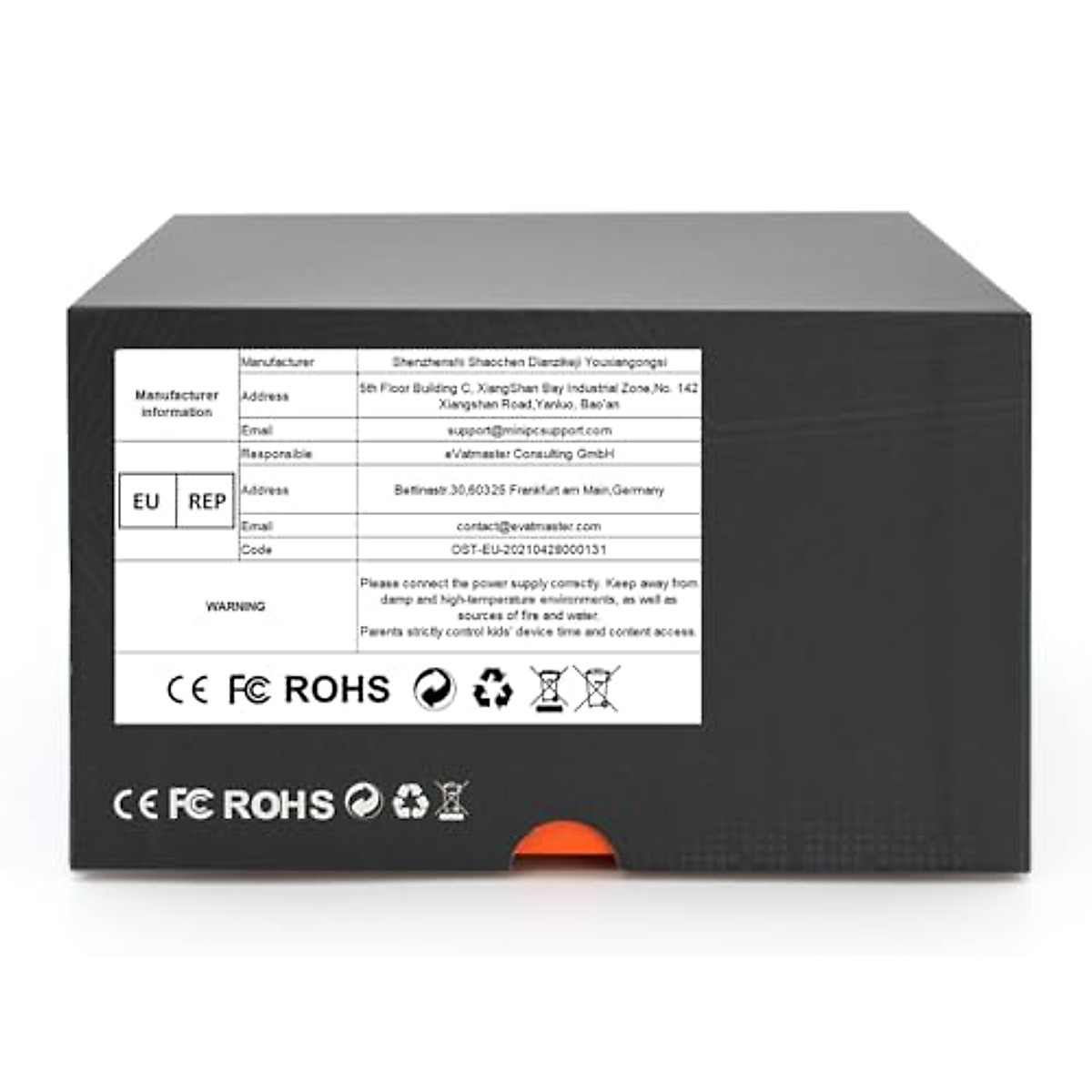 BASOARO Mini Industrial Computer, Micro PC, Celeron J4125 Processor, 8G RAM 1TB SSD, Gigabit Ethernet, 2*RS232 COM Port, HD/VGA Display, Dual Band WiFi, BT