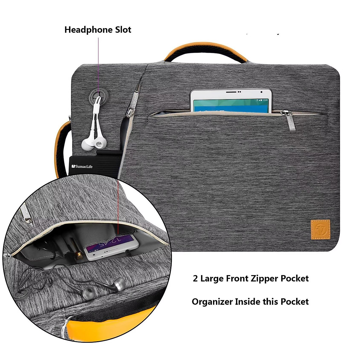 11 13 In Laptop Bag Compatible with Dell Latitude 3320 3120 3140 3330 3340 5320 5330 5285 5340 7230 7320, 7320 Detachable