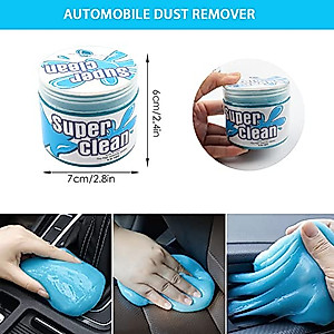 Car Detailing Drill Brush Set - Drill Brush Set with Cleaning Gel Wash Mitt Sponge, Car Windshield Cleaning Tools Kit for Exterior Interior Carpet Wheels Vents Dashboard Leather