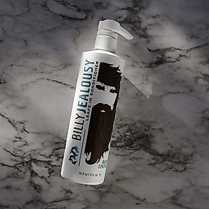 Billy Jealousy Beard Control Leave In Beard Conditioner for Men with Aloe Leaf Juice and Jojoba Seed Oil, Softens Hair and Skin, Light Hold with Matte Finish, 16 Fl Oz