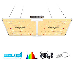 Spider Farmer 2024 New EVO SF2000 LED Grow Light with Samsung LM301H EVO High Efficiency & Dimmable Lighting Full Spectrum Grow Light for Indoor Plants Veg Bloom Growing Lamps for 2x4/3x4 Grow Tent
