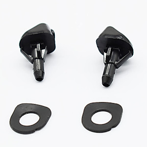 Lyqfff for Toyota Hilux LN85 LN145 Tiger 4Runner Pickup Tacoma LN106 LN165 LN90 SR5, x2 Front Windshield Wiper Washer Nozzle Jet Spray