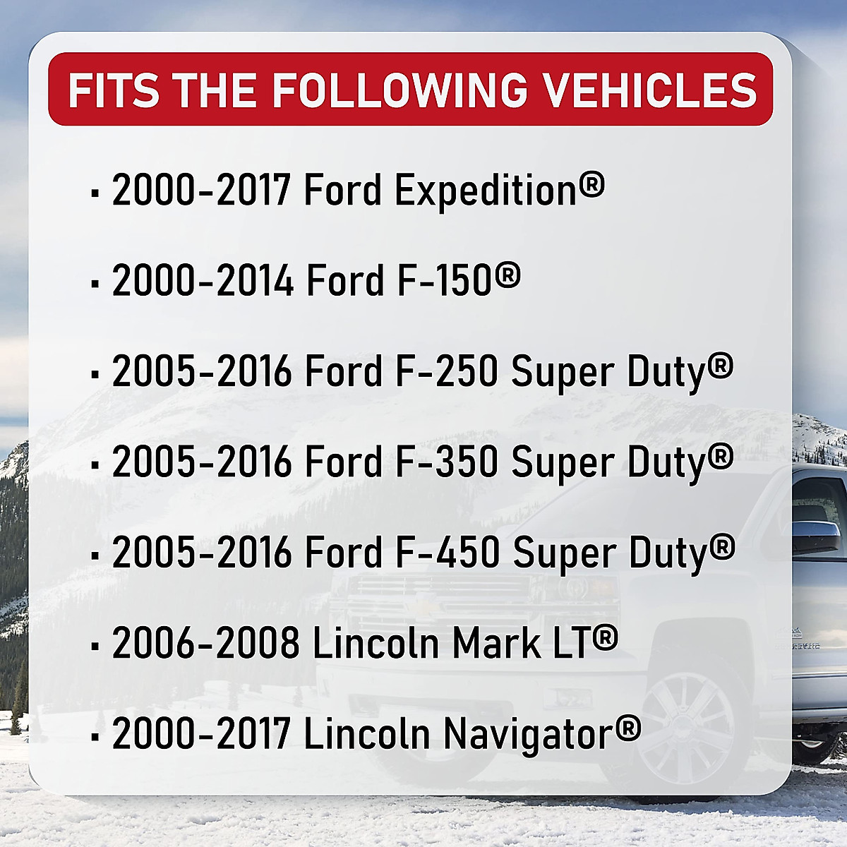 Sunroof Track Assembly Repair Kit - Compatible with Ford & Lincoln Vehicles - F150 2000-2014, Expedition 2000-2017, F250, F350, F450 Super Duty 2005-2016, Navigator, 2006-2008 Mark LT - Sun Roof