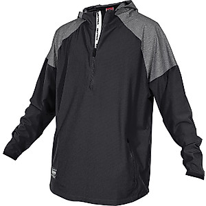 Easton Boys' Rawlings Youth Color Sync Long Sleeve Jacket, Medium, Black
