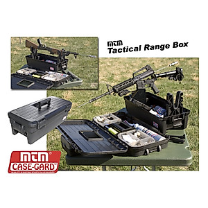 MTM TRB-40 Tactical Range Box,Black, 24.6" long x 11.3" wide x 8.3" high