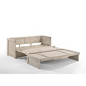 Night & Day Murphy Cube Cabinet Bed (Antique White) Queen 80 x 60