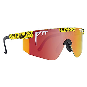 Pit Viper The 2000 Sunglasses (The Carnivore with Z87+ Red Lens)